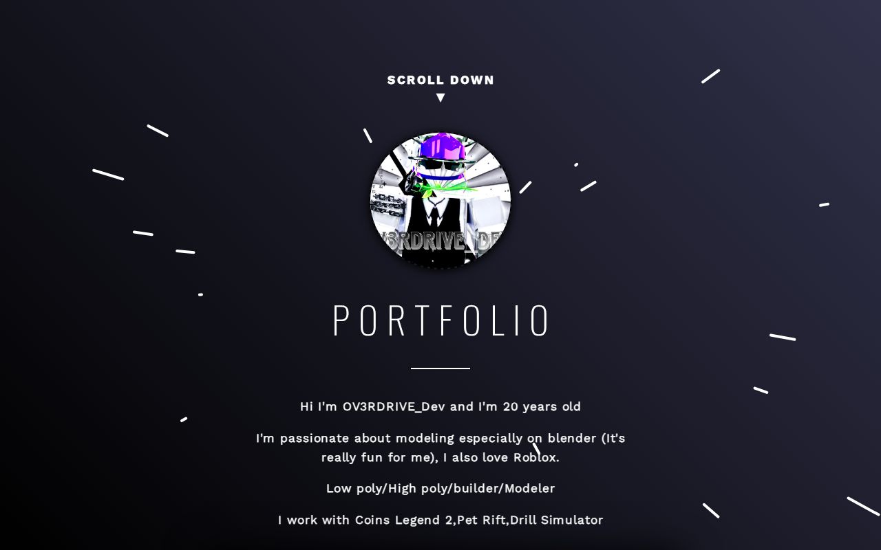 Portfolio Roblox